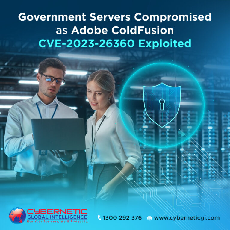 Adobe ColdFusion CVE-2023-26360 Exploited for Government Server Access